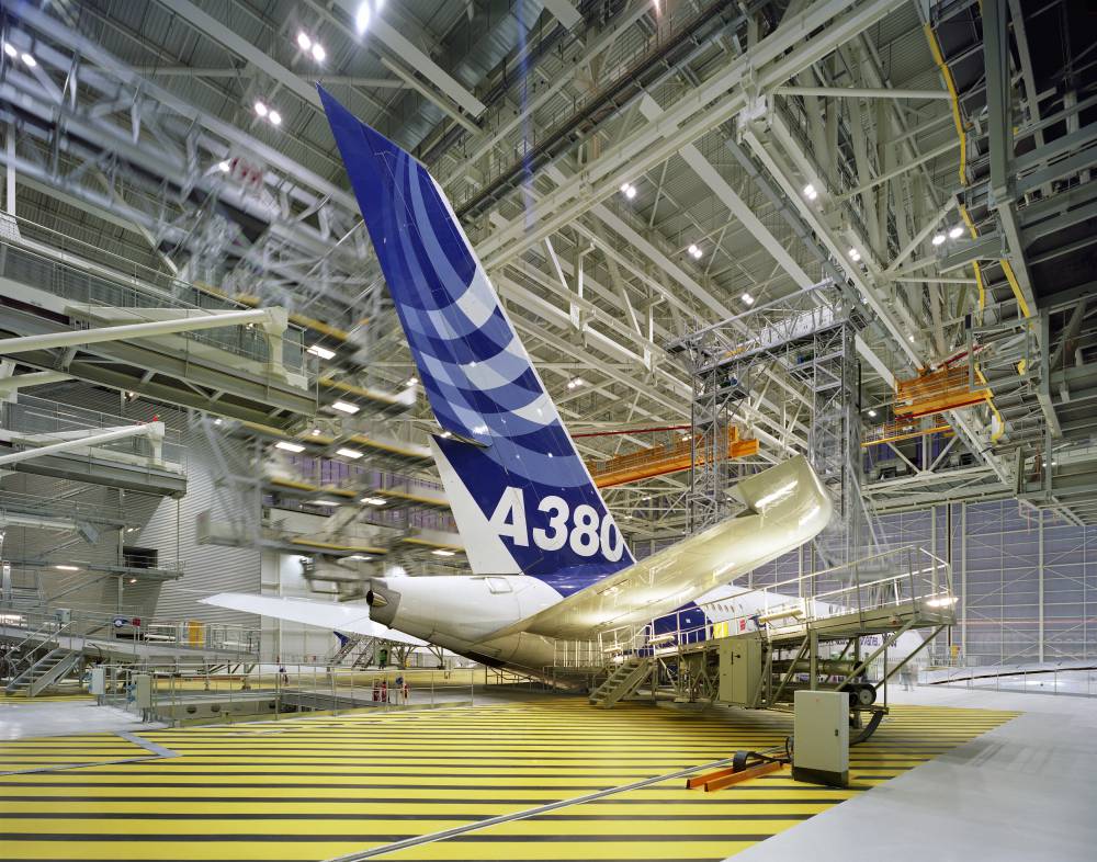 Base de maintenance de l’Airbus A380 — Ateliers 2/3/4/