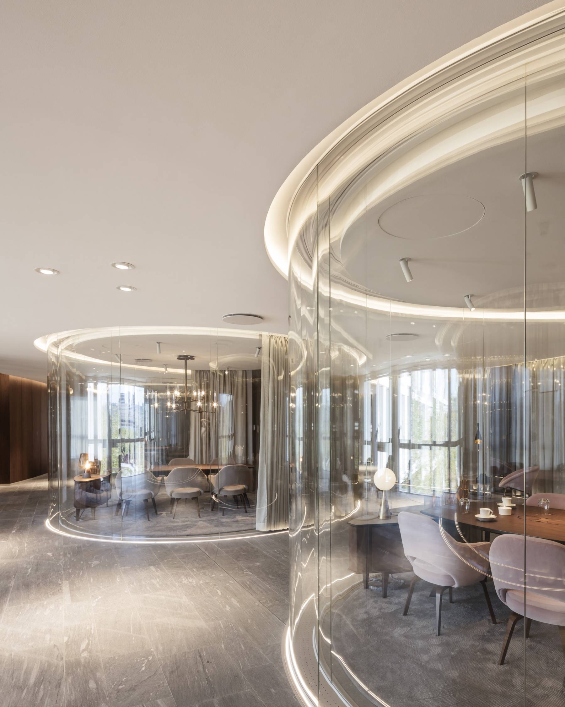 Reception area for a commercial bank — Ateliers 2/3/4/