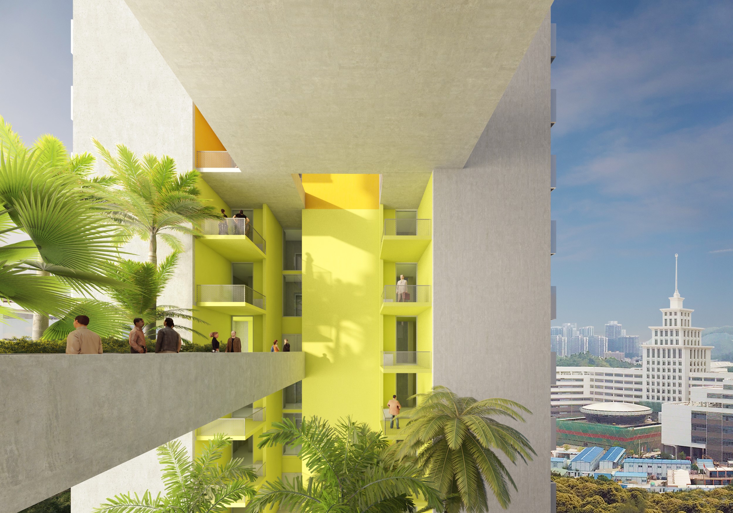 840 student rooms - HITSZ University — Ateliers 2/3/4/