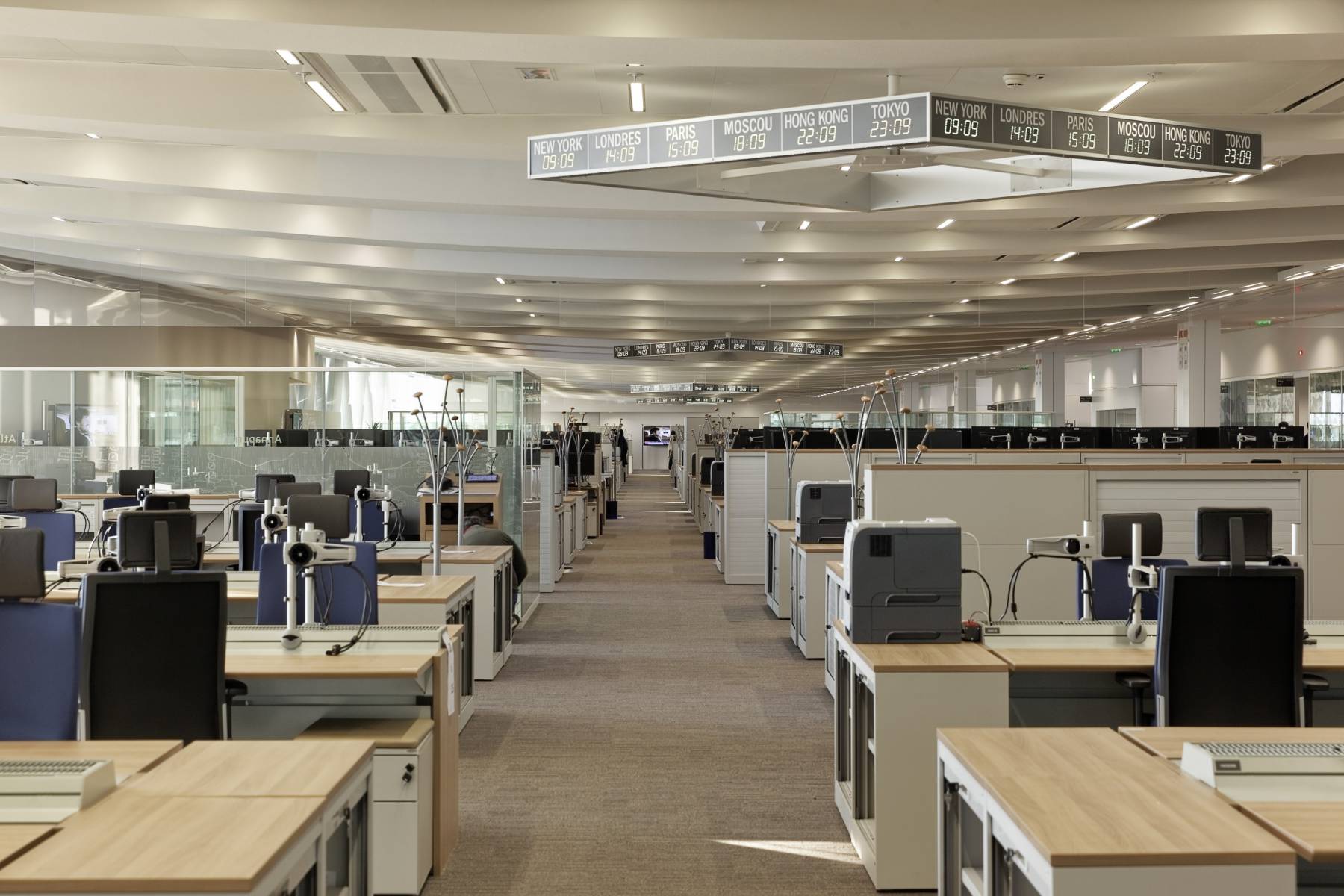 Basalte, Societe Generale Trading Room — Ateliers 2/3/4/