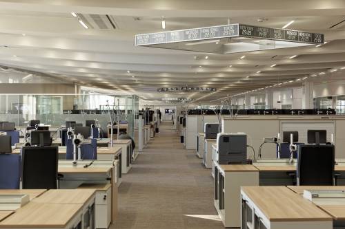 Basalte, Societe Generale Trading Room — Ateliers 2/3/4/