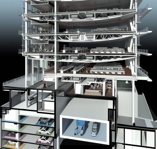 Basalte, Societe Generale Trading Room — Ateliers 2/3/4/