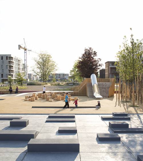 Haguenau Playground & fountain — Ateliers 2/3/4/