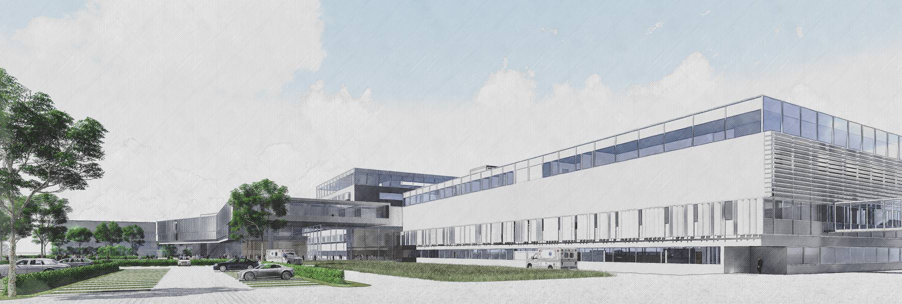 University Hospital of Caen — Ateliers 2/3/4/